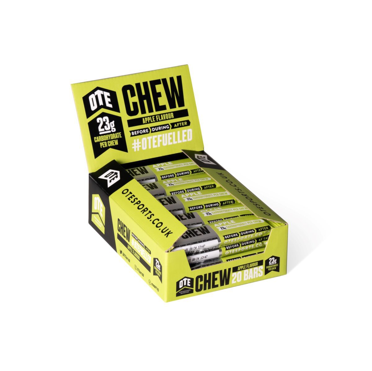Apple Energy Chew | 23g of Carbohydrates Per Packet